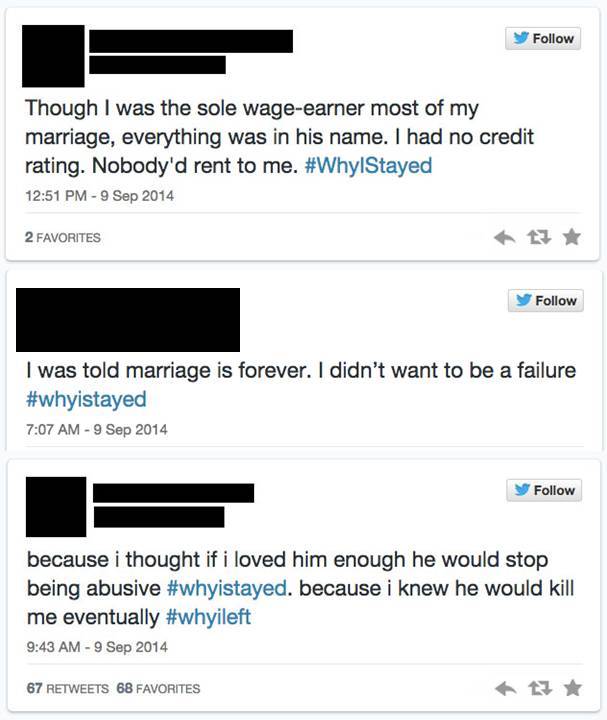 "Why I Stayed" Hashtag Sheds Light On Domestic Violence - BlackDoctor ...