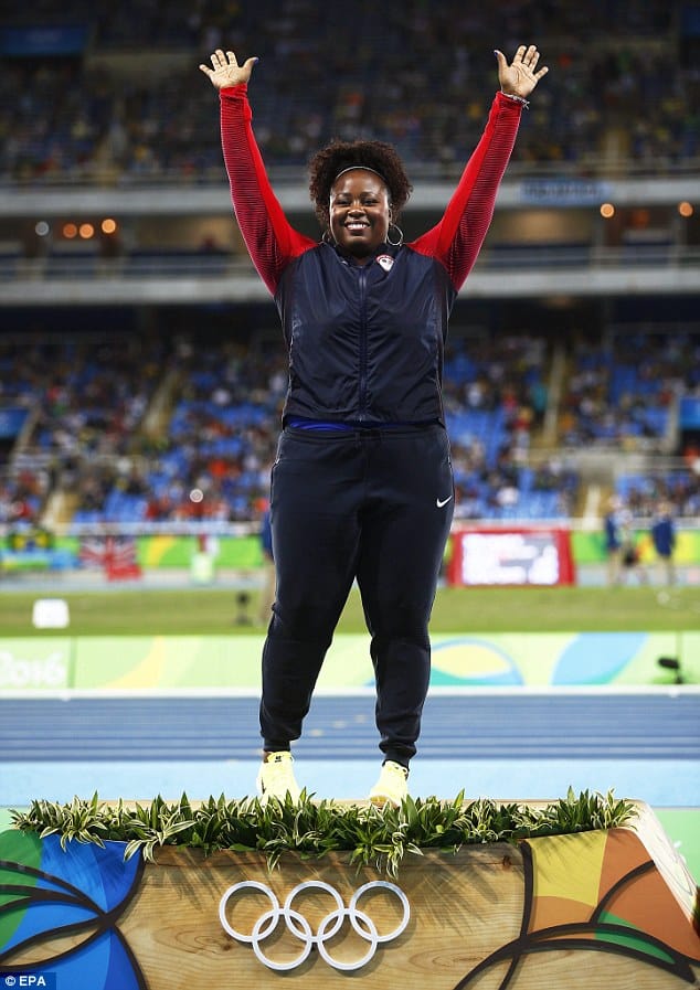 Michelle Carter Wins Gold & Makes History: Winning Is A Family Affair ...